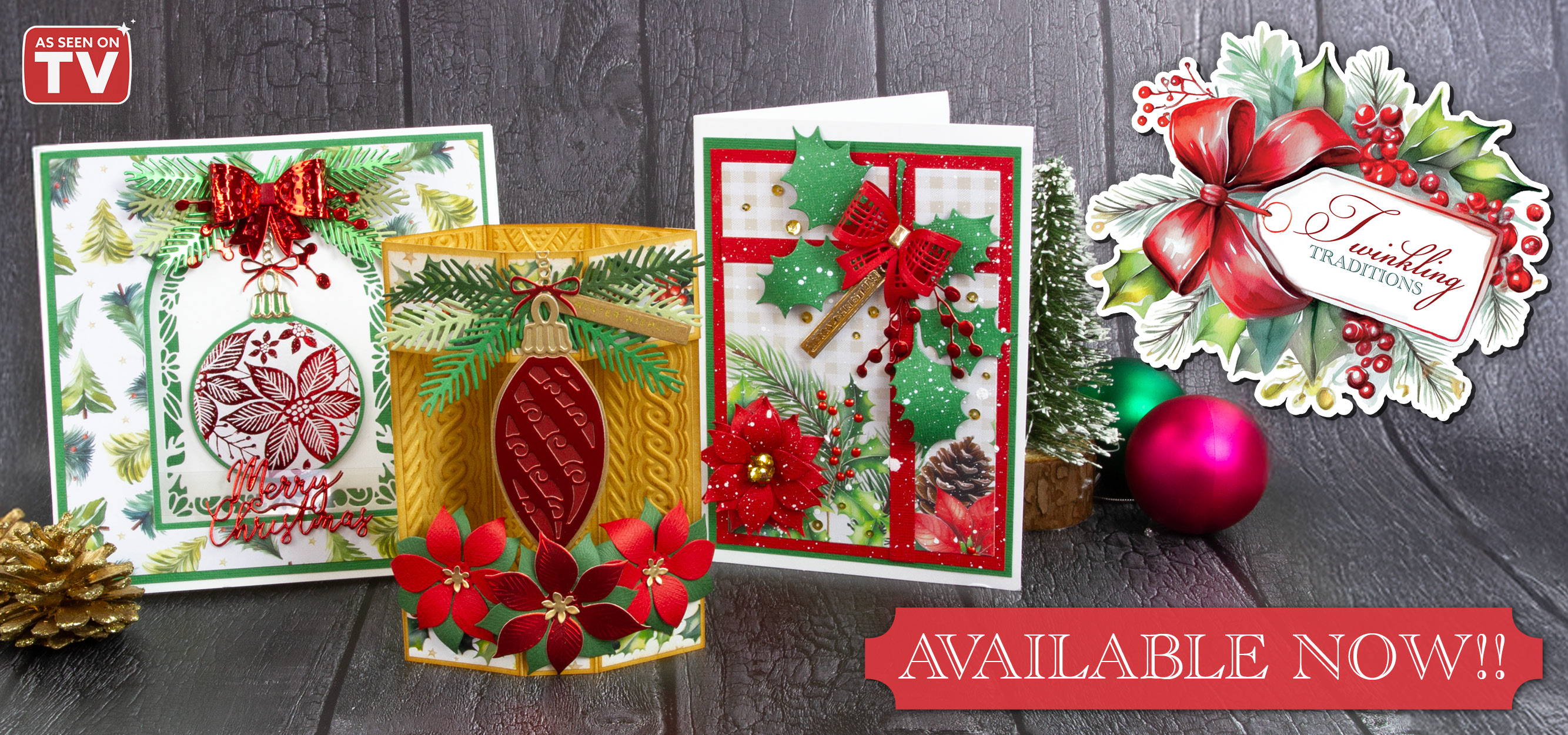 Twinkling Traditions Papercraft Collection – Tonic Studios